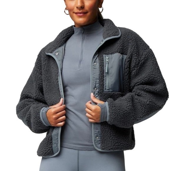 Fabletics | Jackets & Coats | New Fabletics Teddy Jacket | Poshmark